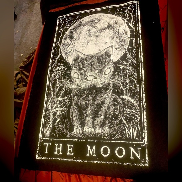 mortus viventi | Other | Sold Mortus Viventi The Moon Back Patch | Poshmark